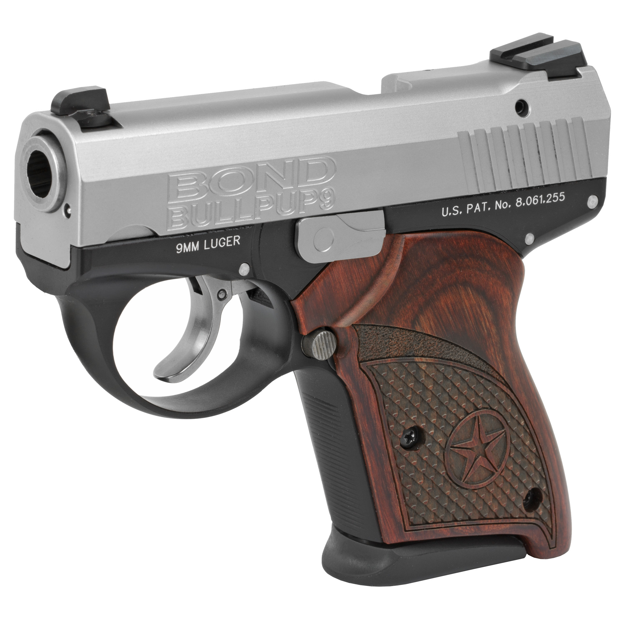 Bond Bullpup 9mm W tg Rosewood Grip Florida Gun Supply Get Armed