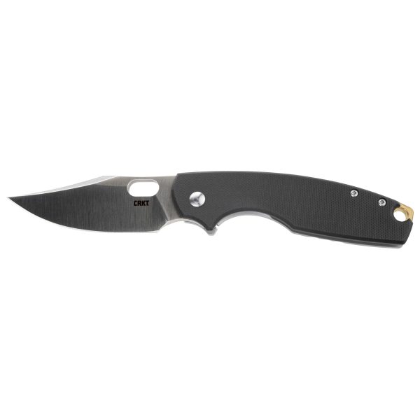 Columbia River Knife & Tool – Crkt Pilar Iv Black 3.09″ Plain Edge ...